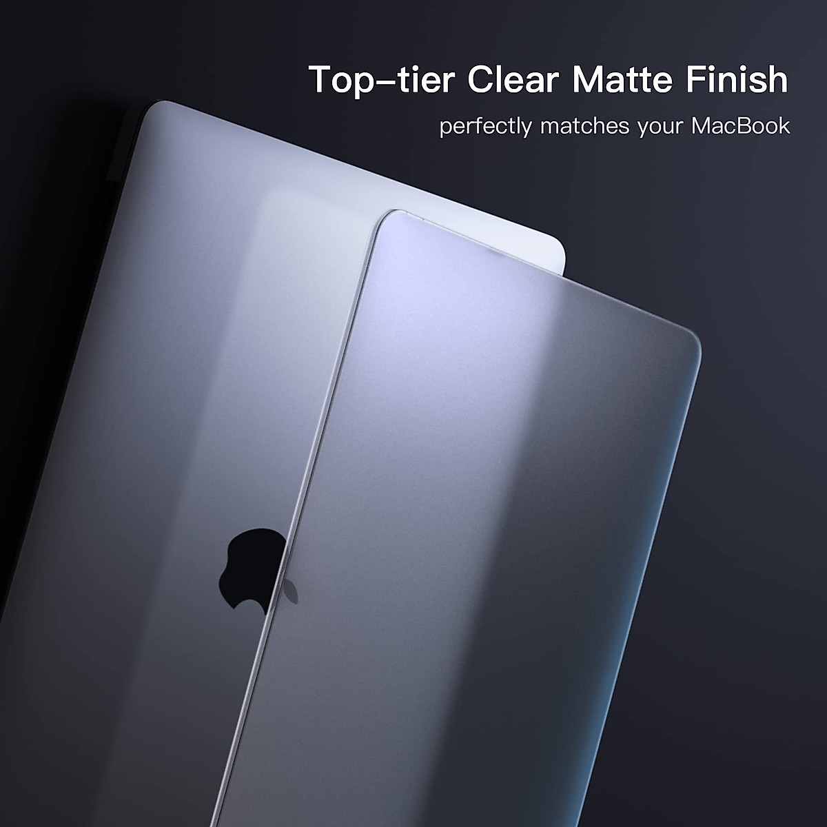 Soonjet Invisible Armor Compatible for MacBook Air 13 inch Case & Polishing Cloth