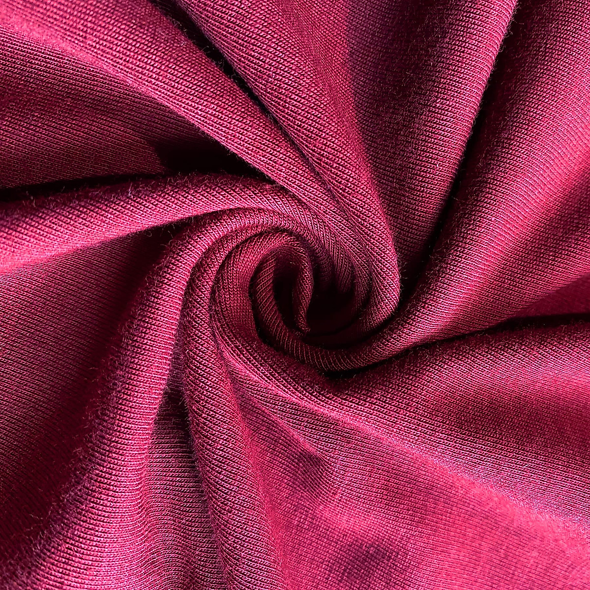 DANVOUY Womens T Shirt Casual Cotton Short Sleeve V-Neck Graphic T-Shirt Tops Tees Wine Red Large