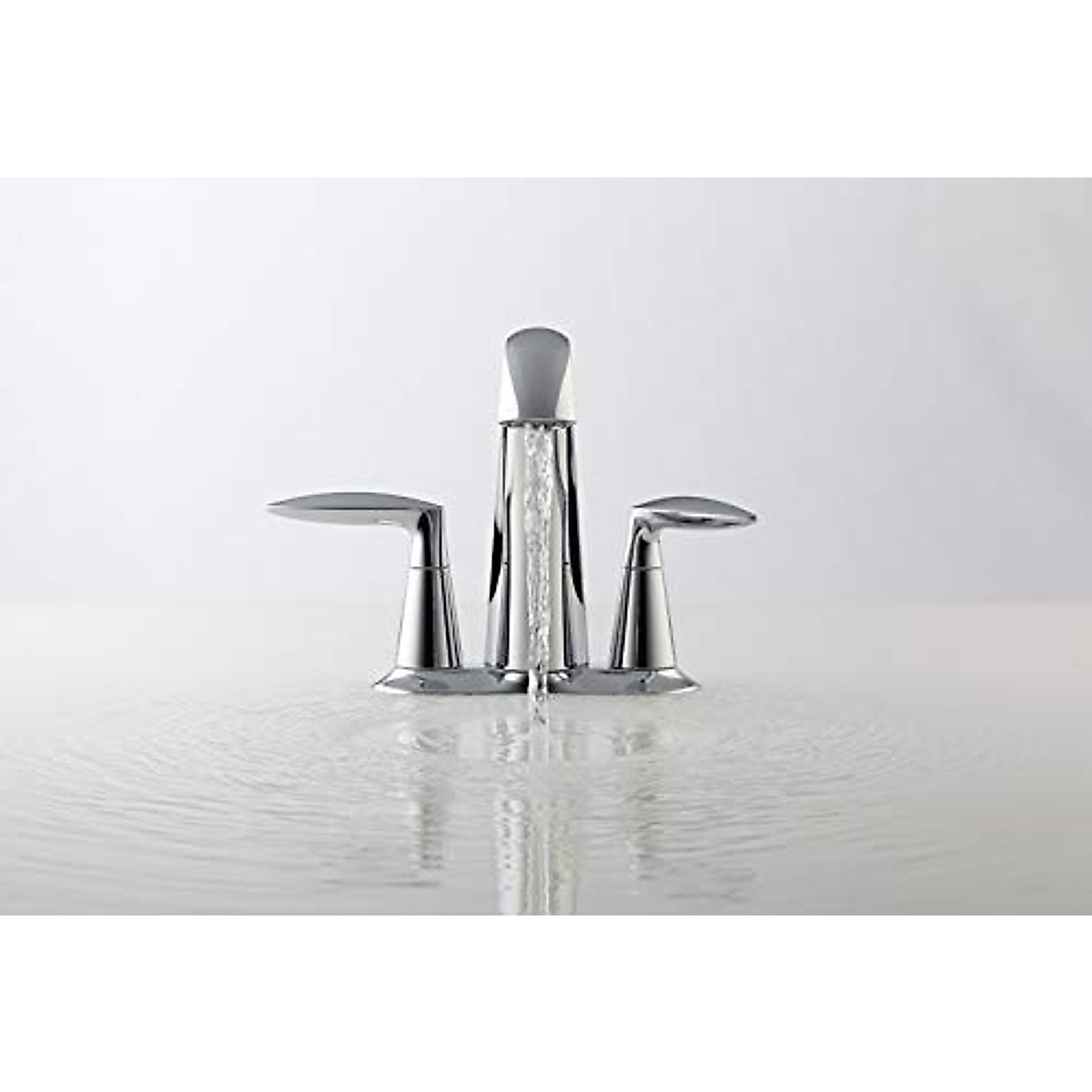 Bathroom Faucet by KOHLER, Bathroom Sink Faucet, Alteo Collection, Centerset Faucet, Polished Chrome, K-45100-4-CP