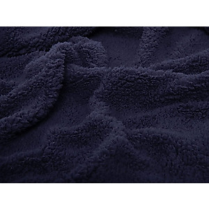 Lila & Jack Reversible Mink and Sherpa Baby Blanket, Newborn - Toddler Blanket 30 X 40 Inches (Mix Grid)