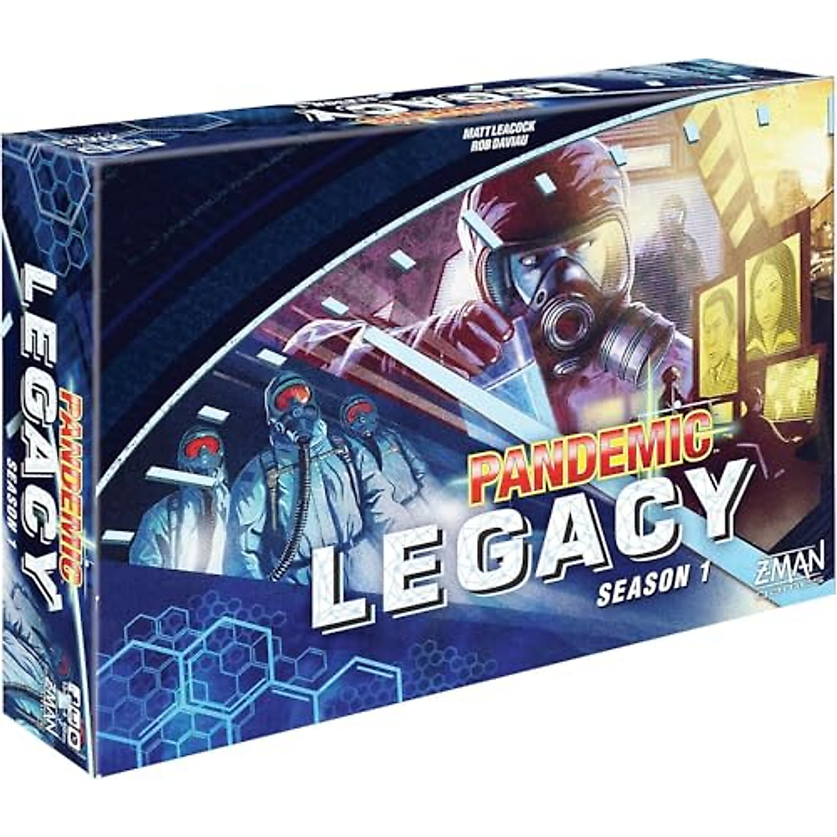 Pandemic Legacy Season 1 Blue Edition Board Game for Adults and Family | Cooperative Board Game | Ages 13+ | 2 to 4 players | Average Playtime 60 minutes | Made by Z-Man Games
