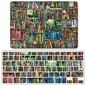 IVY Equation Design with Logo Case for MacBook Air 13 with M2 (Models: A2681) with Keyboard Cover - A