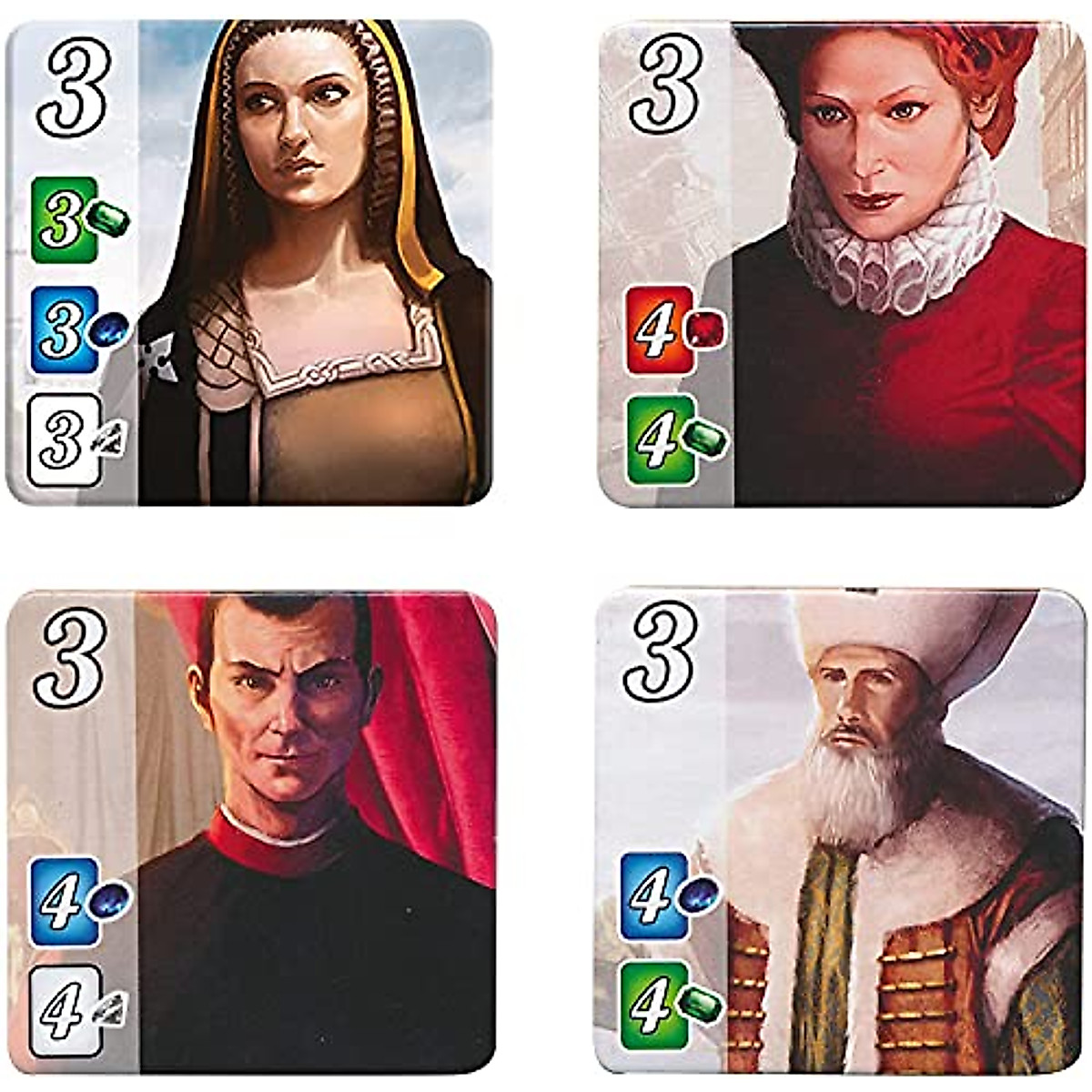 Splendor Board Game (Base Game) - Strategy Game for Kids and Adults, Fun Family Game Night Entertainment, Ages 10+, 2-4 Players, 30-Minute Playtime, Made by Space Cowboys