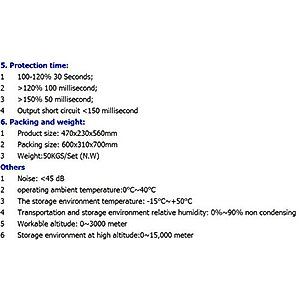 GOWE 3000W 48V 60A solar inverter with built-in charge controller MCU intelligent control excellent performance