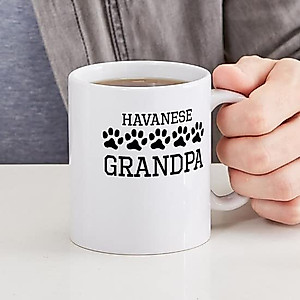 CafePress Havanese Grandpa Mugs Ceramic Coffee Mug, Tea Cup 11 oz