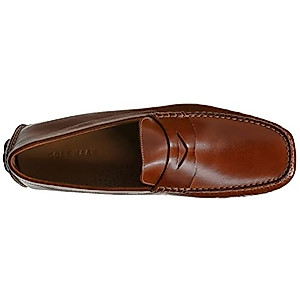 Cole Haan Men's Howland Penny Loafer, Saddle Tan, 9.5 M US
