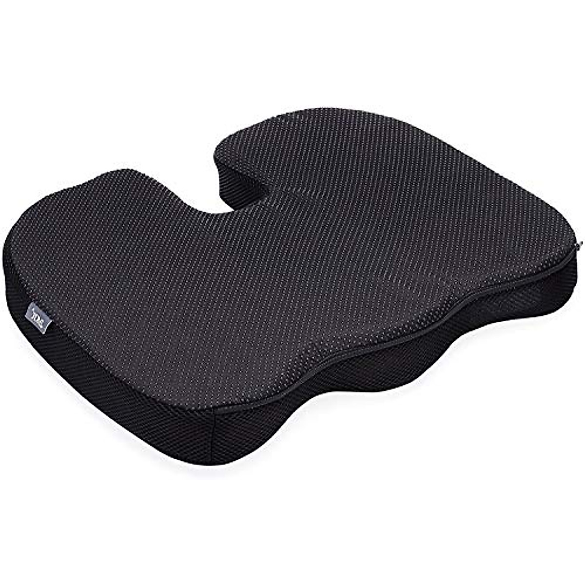 DMI Memory Foam Seat Support Cushion | Coccyx, Sciatica, & Tailbone Pain Relief | Multi-Use Ergonomic Seat Cushion for Office Chair for Driving & Home | Breathable