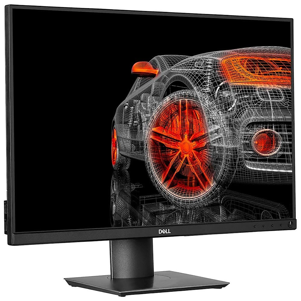 Dell P2421 24 Inch 1200p 16:10 WUXGA QHD, IPS Thin Bezel Monitor, HDMI, DisplayPort, VESA Certified, Black (Renewed)