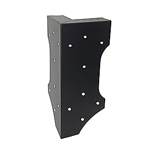 Panacea 89584 Raised Garden Bed Corner Brackets Plant-Container-Accessories, Black