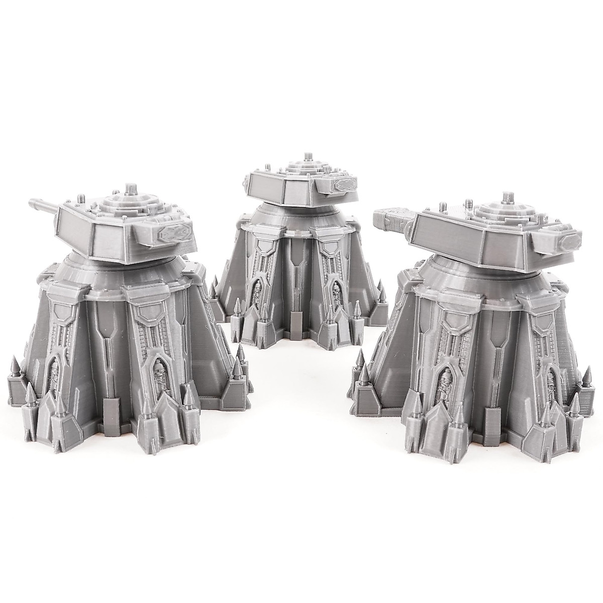 Heavy Weapon Towers - Tabletop Terrain by War Scenery for Wargames and RPGs 28mm 32mm Miniatures
