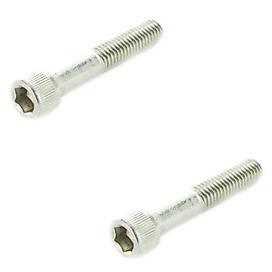 Mercury Marine New OEM Stainless Steel Short Screw (.437-14 x 2.50) Set of 2 10-41350