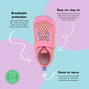 See Kai Run - Anker Water-Friendly Active Shoe for Little Kids, Coral/Multi, Little Kid 11