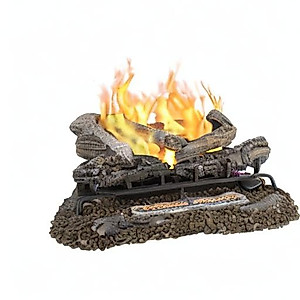 Pleasant Hearth VFL2-VO30DR 30" Valley Oak Series Vent Free Gas Log Set 33,000 BTU's
