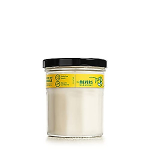 Mrs. Meyer's Soy Aromatherapy Candle, 25 Hour Burn Time, Made with Soy Wax and Essential Oils, Honeysuckle, 4.9 oz