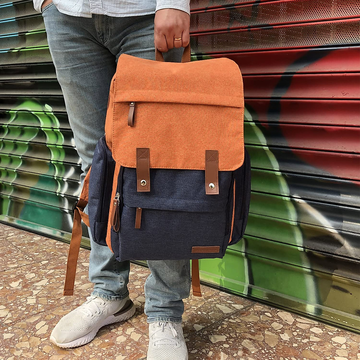 GISEMAI ‎Phoenix Diaper Bag Backpack & Cushioned Changing Pad