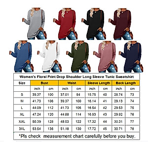 BETTE BOUTIK Cozy Long Sleeve Sweatshirt Women Side Slit Tunic Shirts for Women Sweatshirts for Women Dropped shoulder Tops for Women White Sweatshirt Woman White Large