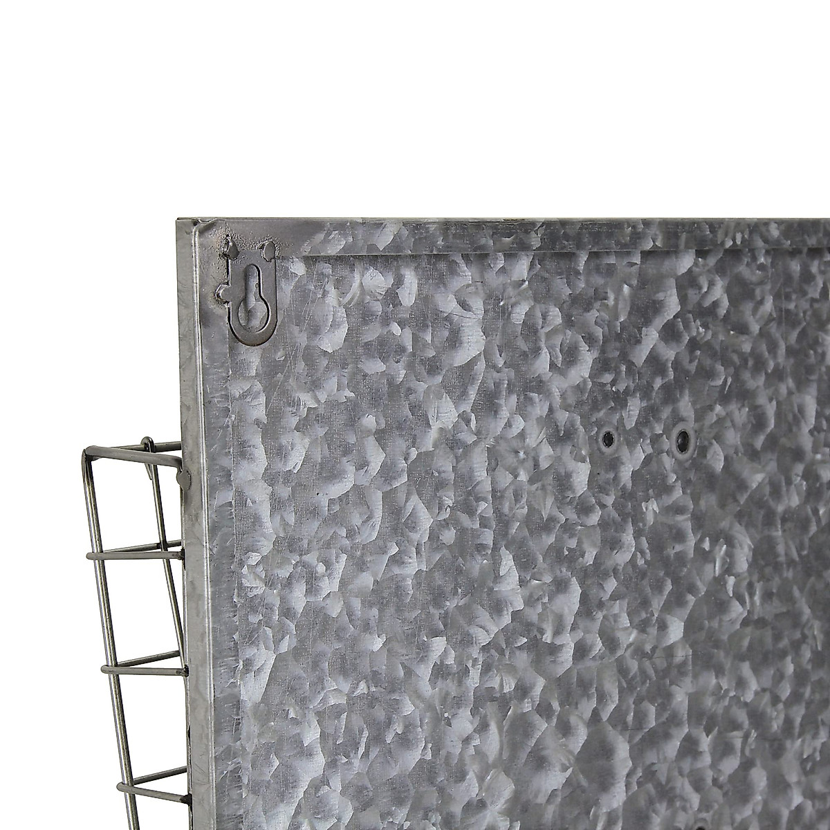 Cheung's FP-4037 Metal Wall Organizer with 4 Hooks and 3 Storage Slots