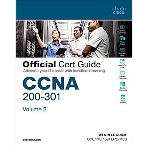 CCNA 200-301 Official Cert Guide, Volume 2