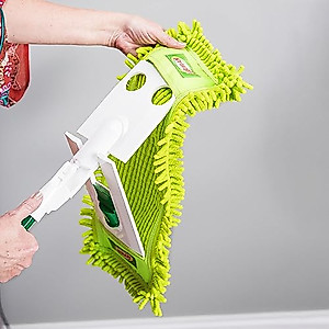 Libman Commercial 196 Microfiber Dust Mop Refill, Microfiber, 6.5" x 18.5", Yellow (Pack of 6)