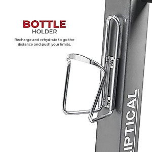 Sunny Health & Fitness Elite Interactive Series Exercise Elliptical with Exclusive SunnyFit App Enhanced Bluetooth Connectivity - SF-E320047