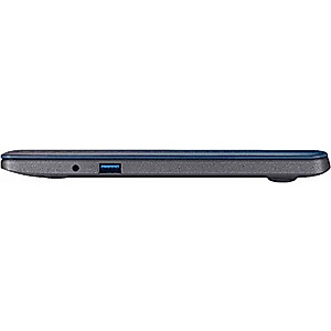 2019 Asus Vivobook 11.6" Thin and Lightweight Laptop Computer, Intel Celeron N4000 up to 2.6GHz, 2GB DDR4 RAM, 32GB eMMC, 802.11AC WiFi, Bluetooth 4.1, USB-C 3.1, HDMI, Star Gray, Windows 10 in S Mode