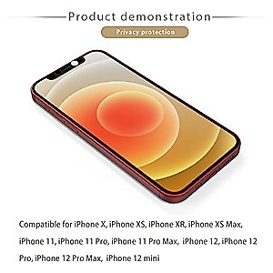 EYSOFT Camera Lens Cover Compatible for iPhone 12 Pro Max Bundled with iPhone Front Camera Cover (Silver),Protect Privacy and Security But Not Affect Face Recognition