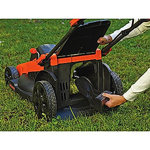 BLACK+DECKER 40V MAX* Cordless Lawn Mower with Battery and Charger Included (CM2043C)