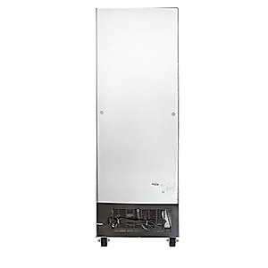 KoolMore - RIR-1D-GD 29" Stainless Steel 1 Glass Door Commercial Reach-in Refrigerator Cooler - 23 cu. ft