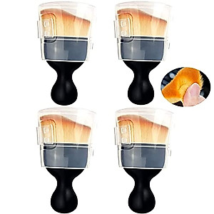 Pureadee 4PCS Car Interior Cleaning Tool, Zabernim Car Cleaning Tool, Zabernim Car Brush, Car Cleaning Brush Interior, Car Interior Cleaning Tool Brush, Zabernim Car Interior Cleaning Tool