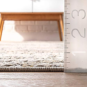 nuLOOM Leora Contemporary Area Rug, 4' x 6', Gold