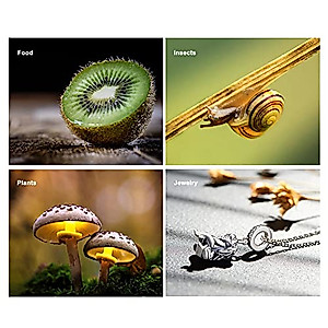 Phone Camera Lens, 2X HD Clip on Cell Phone Lens with Storage Bag and Wiping Cloth, Portable Smartphones Lens for Photography