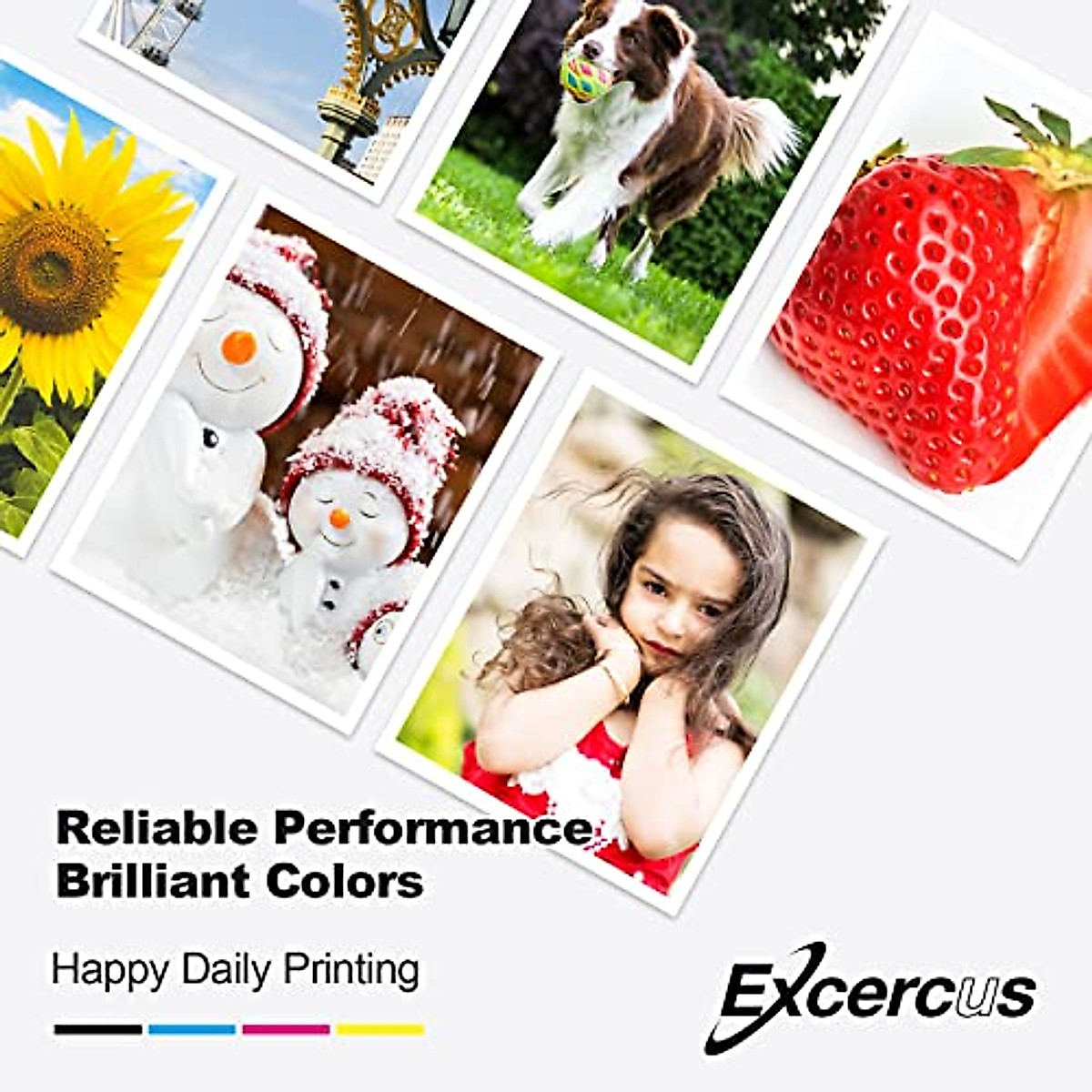 EXCERCUS CLI-281 Cyan Ink Cartridge Replacement for Canon CLI-281XXL 281XXL 281 Cyan Use for Canon PIXMA TS6320 TR7520 TS8120 TS8320 TR8520 TS9120 (2X CLI-281XXL C)