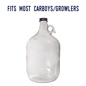 Kombucha Airtight Re-usable Secondary Fermentation Lids 8pk | Fits most store-bought Kombucha Bottles & Most Growlers | 38mm polyseal cap | Rust free