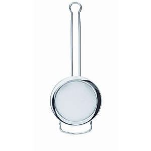 Rösle Stainless Steel Fine Mesh Tea Strainer, Wire Handle, 3.2-inch