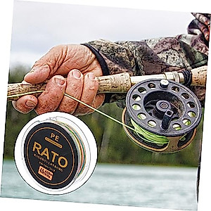 Unomor 1 Roll Braided Fishing line Fishing Accessories Fishing Thread Fishing line Saltwater Nylon line Braided Fishing Wire Fluorescent Fishing line Freshwater Fishing Supplies