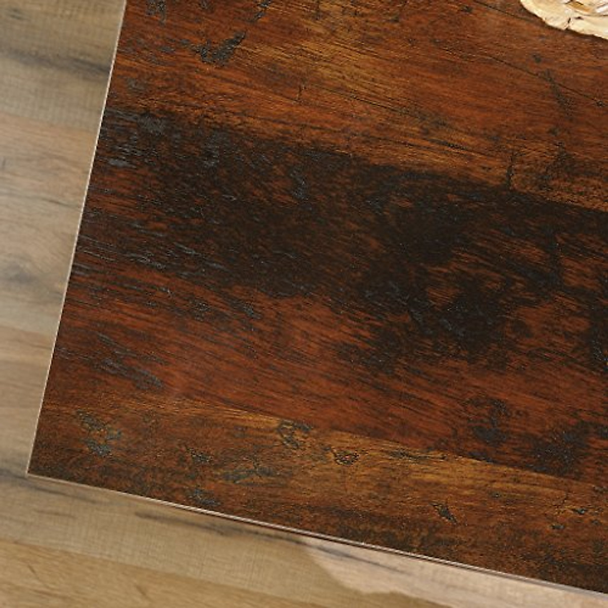 Sauder Harbor View Corner Computer Desk, Curado Cherry finish