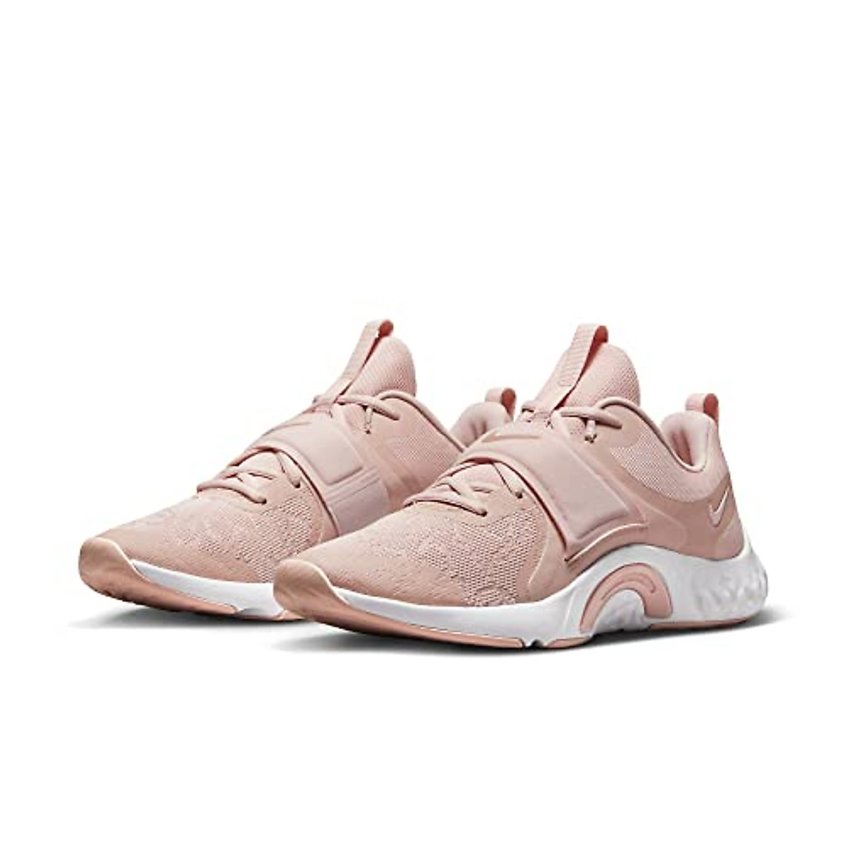 Nike Women's Renew in-Season TR 12 Sneaker, Pink Oxford/Barely Rose-White, 8