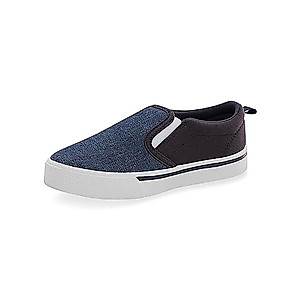 OshKosh B'Gosh Austin Sneaker, New Navy, 2 US Unisex Big Kid