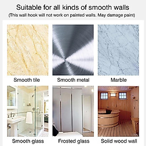 Htppzjr Wall-Mounted Sticker Punch-Free Plug Power Strip Holder Fixator Traceless Fixer Self-Adhesive Fixer Organizer Socket Home, 5Pcs, White