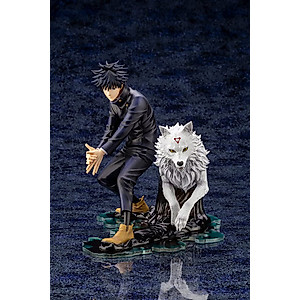 Kotobukiya Jujutsu Kaisen: Megumi Fushiguro ArtFX J Statue, Multicolor, 7 inches