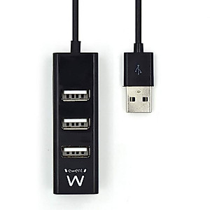 Ewent 4 Port USB 2.0 Hub - Black