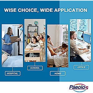 Paeolos Remanufactured 252XL Ink Cartridge Replacement for Epson 252XL T252 T252XL for Workforce WF-3620 WF-3640 WF-7110 WF-7610 WF-7620 WF-7210 WF-7710 WF-7720, 5 Packs （2BK, 1Y, 1C, 1M）