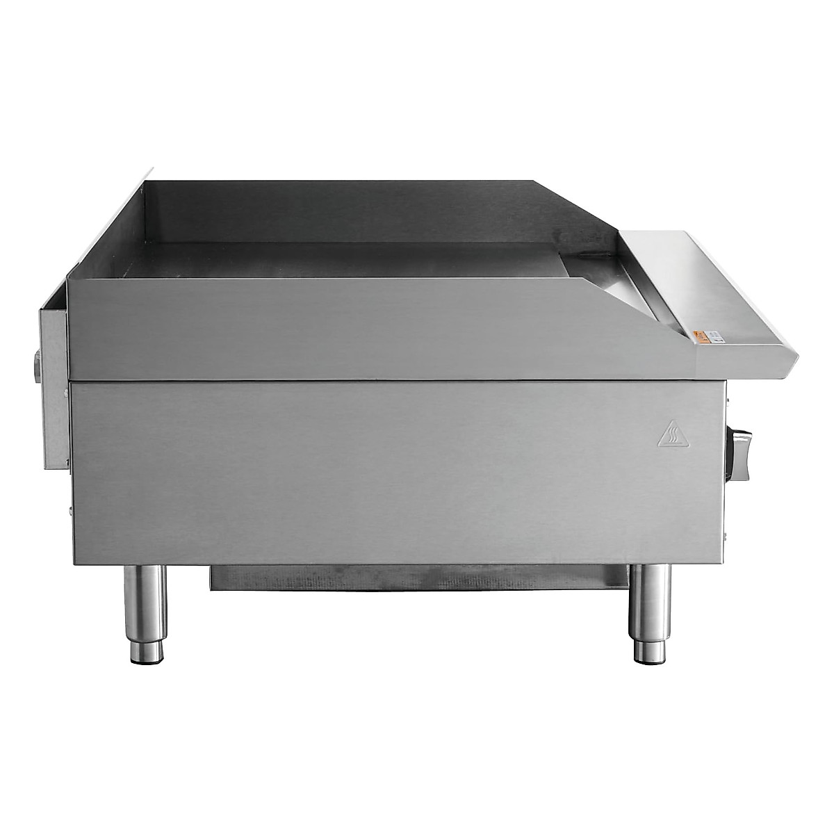 Kratos 29Y-005 36" Commercial Restaurant Gas Countertop Griddle, Manual Controls, 3 Burners, 90,000 BTU Output