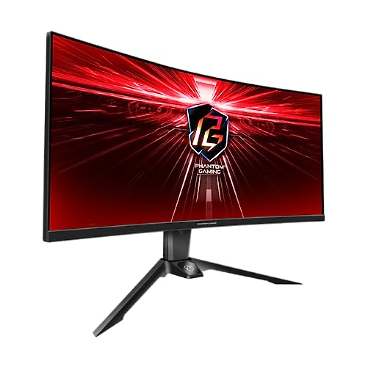 ASRock Curved Phantom Gaming Monitor, 27 inch FHD 1920 x 1080 240 Hz (144Hz and Higher) Adaptive Sync Built-in Speakers, PG27F15RS1A