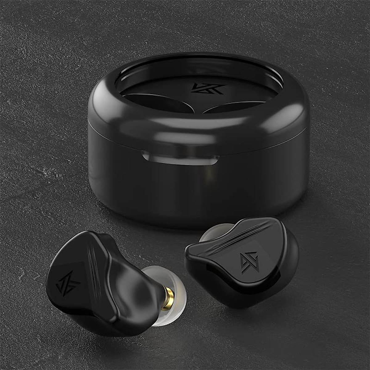 Linsoul KZ VXS TWS 1DD+4BA Hybrid Bluetooth Earphones True-Wireless Headphones Game Sport Earbuds Touch Control Noise Cancelling HiFi Headset