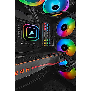 Corsair iCUE H150i Elite, CW-9060048-WW, Capellix, RGB Pump + Fans, 360mm (Renewed) fot Desktop