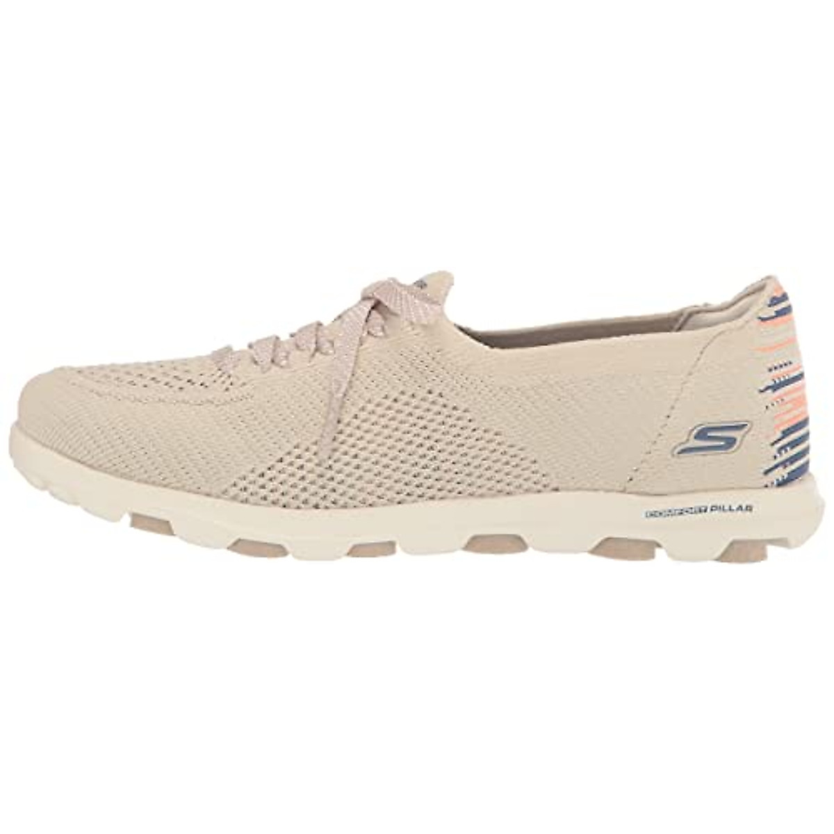 Skechers Women's ON-The-GO 2.0-Knit Boat Shoe, Natural, 9.5