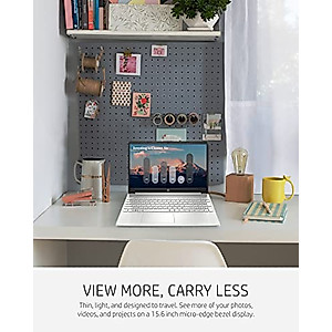 HP 15" Laptop, AMD Ryzen 3 5300U Processor, AMD Radeon Graphics, 256 SSD, Windows 11 Home in S Mode (15-ef2010nr, Natural Silver)