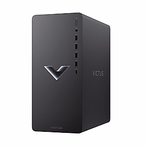 HP Victus 15L Gaming Desktop, AMD Ryzen 7 5700G Processor, AMD Radeon RX 6600XT, 64GB RAM, 2TB PCIe SSD, HDMI, DP, RJ45, Wi-Fi 6, Wired KB & Mouse, Windows 11 Home, Black