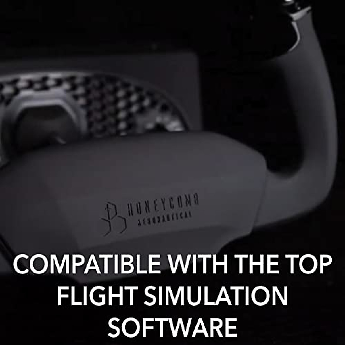 Honeycomb Aeronautical Alpha Flight Controls Yoke & Switch Panel